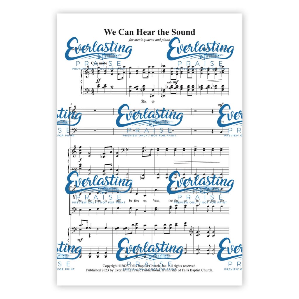 We Can Hear the Sound | On to Victory Press